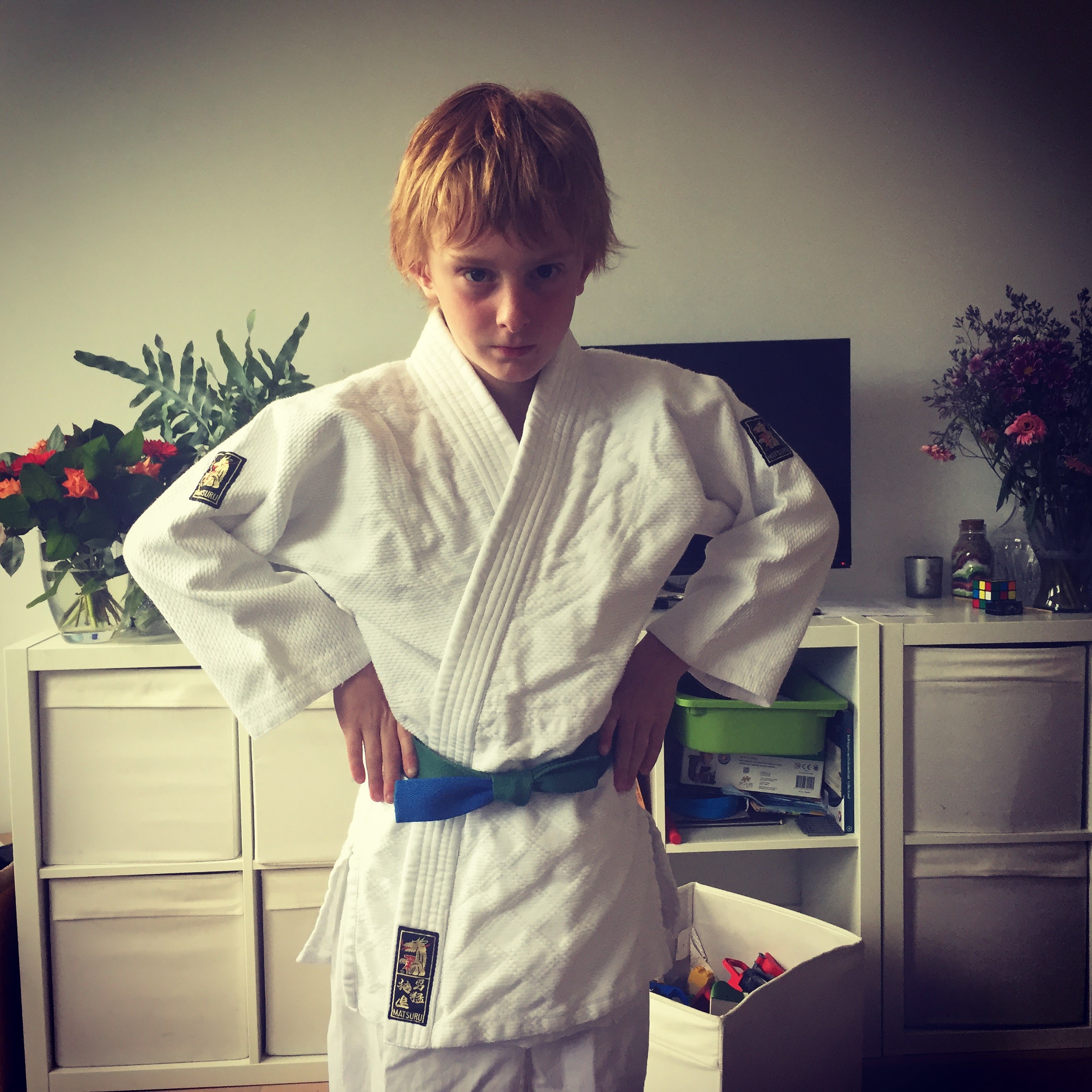 Otto's judo eindopdracht